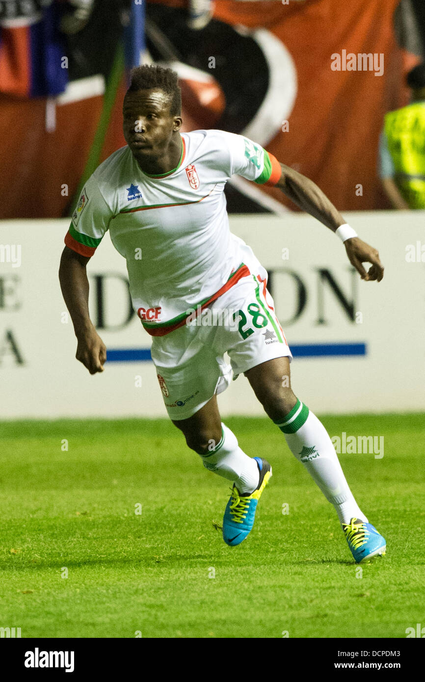 Mohamed Fatau (Granada), AUGUST 18, 2013 - Football / Soccer : Spanish ...