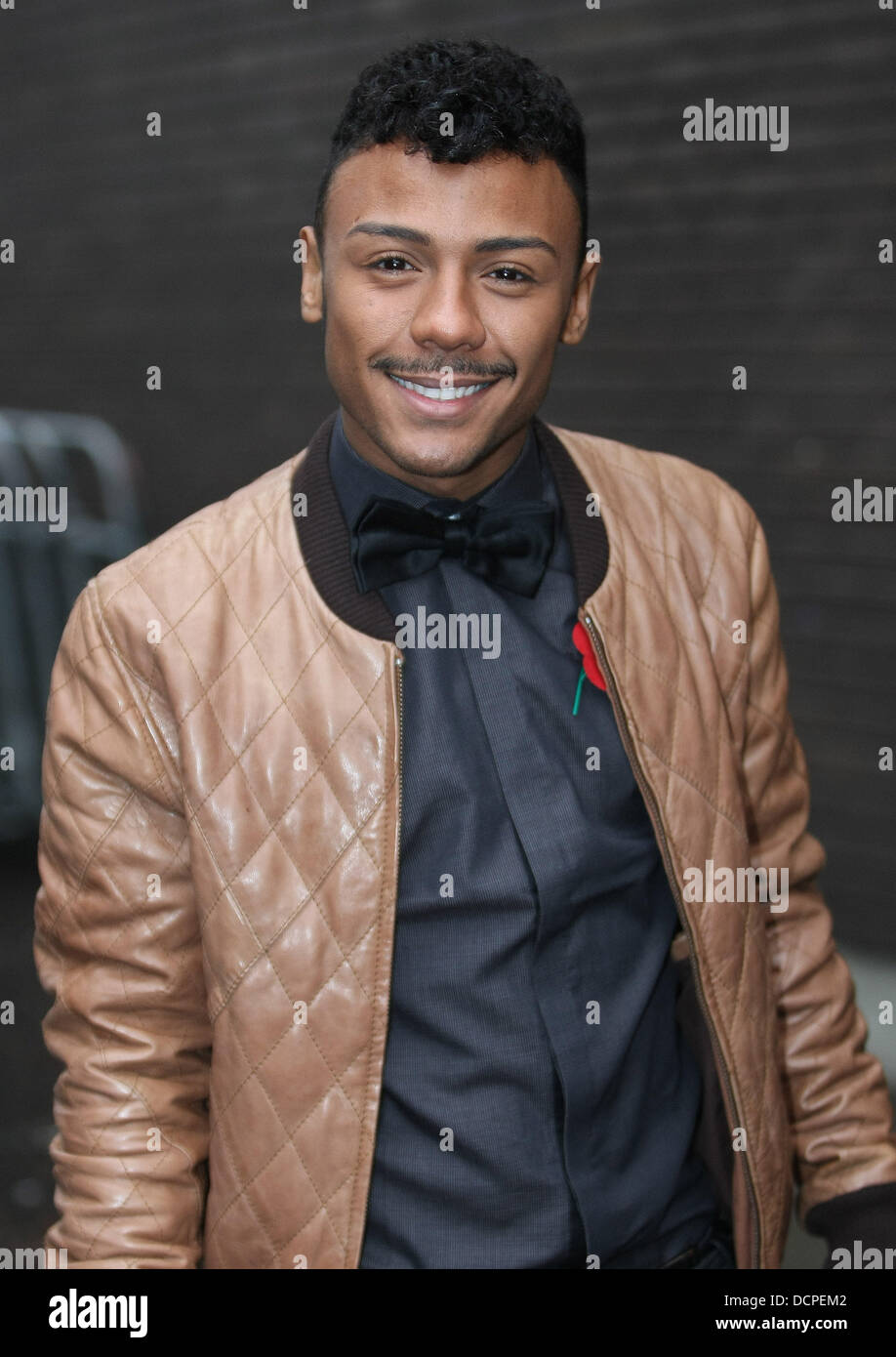 Marcus Collins outside the 'X Factor' studios London, England - 04.11. ...
