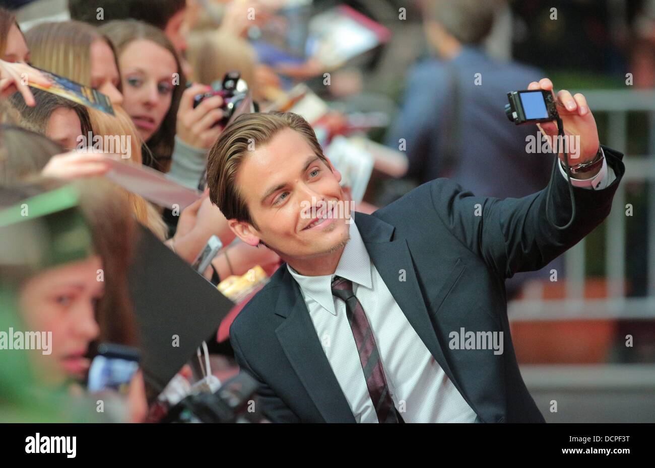 Berlin, Germany. 20th Aug, 2013. Canadian actor Kevin Zegers attends to ...