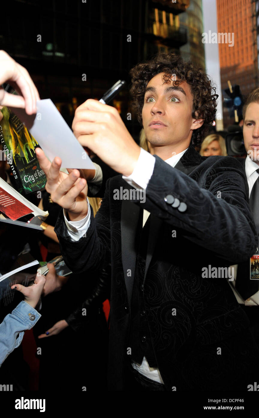Berlin, Germany. 20th Aug, 2013. Irish actor Robert Sheehan attends to ...