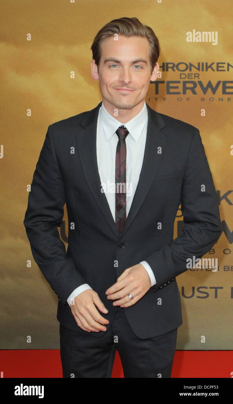 Berlin, Germany. 20th Aug, 2013. Canadian actor Kevin Zegers attends to ...