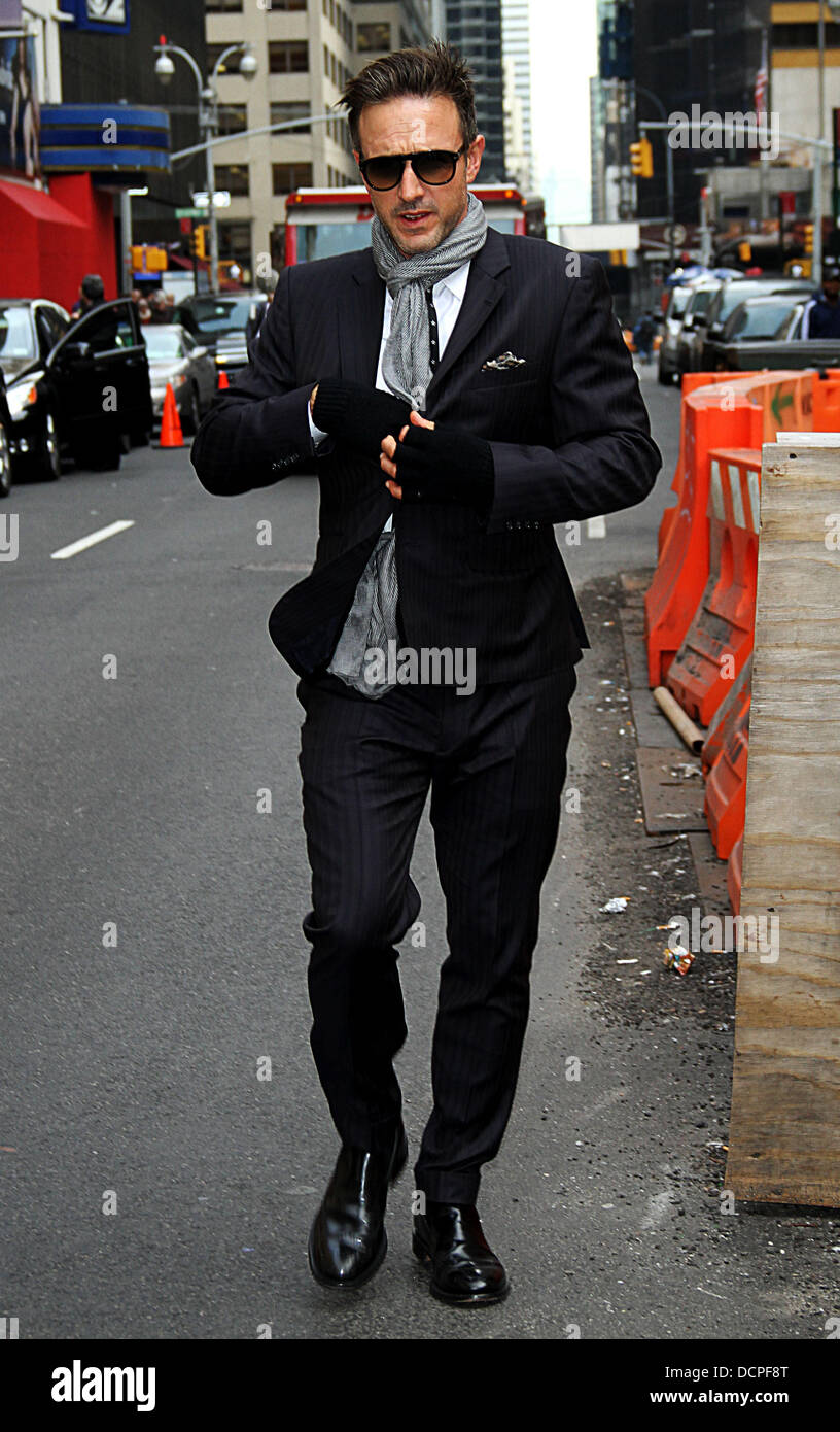 David Arquette 'The Late Show with David Letterman' at the Ed Sullivan ...