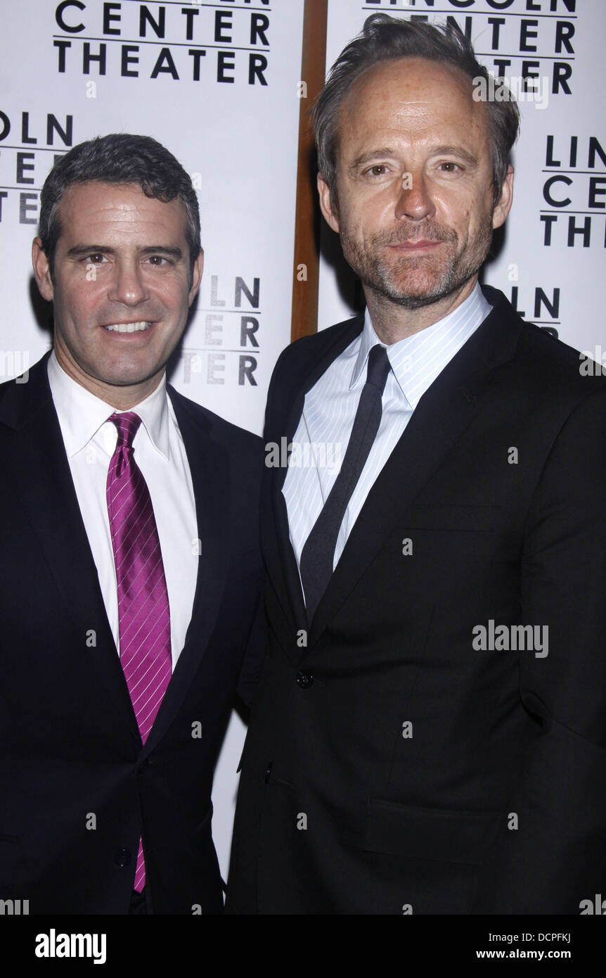 Andy Cohen and John Benjamin Hickey Opening night after party for the ...