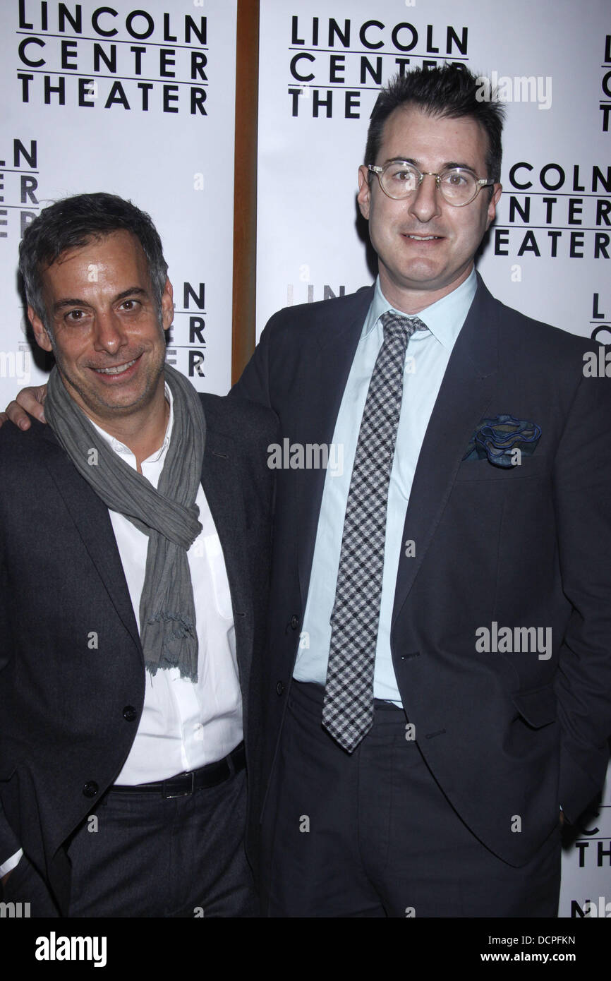 Joe Mantello and Jon Robin Baitz Opening night after party for the ...