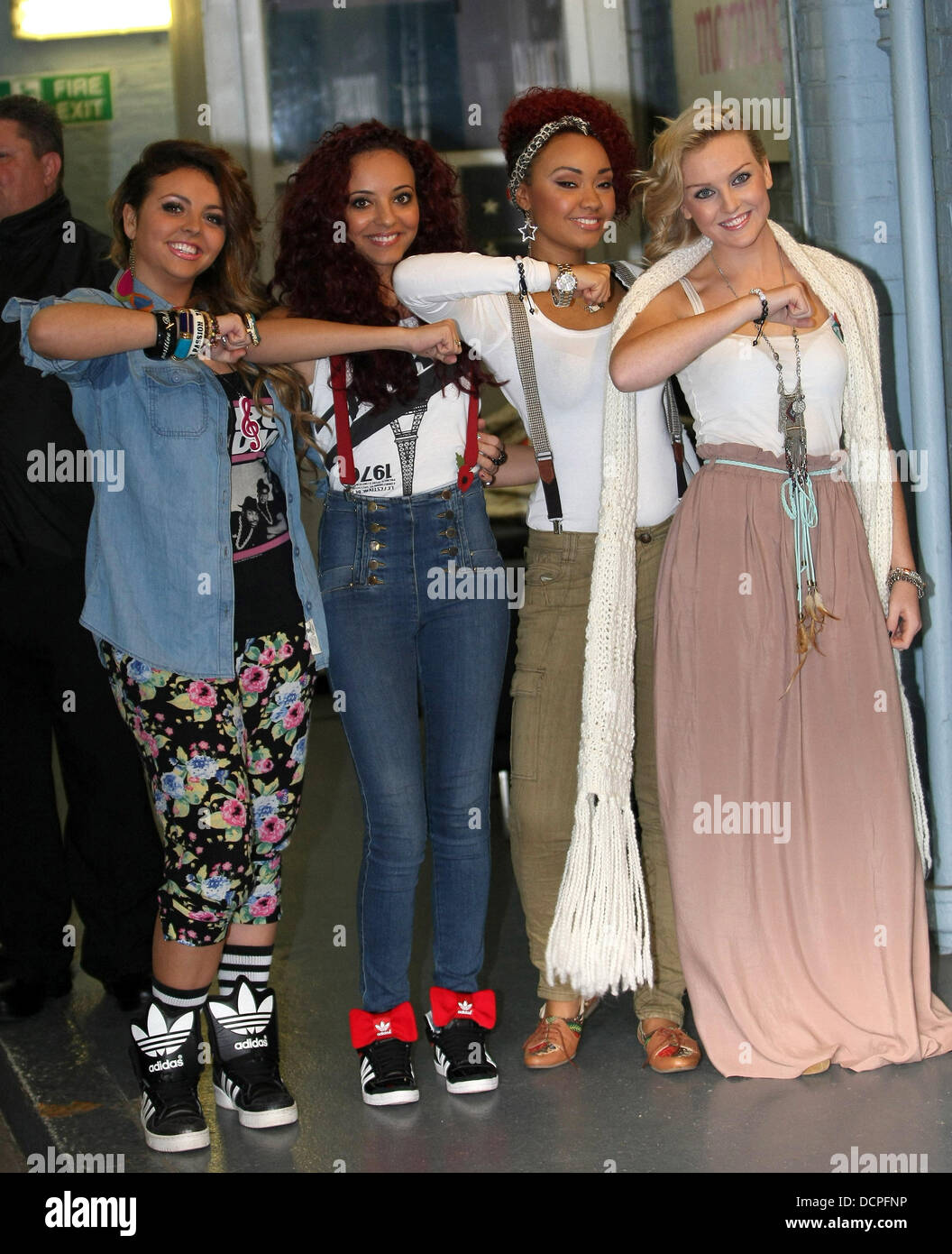 X Factor finalists Jade Thirlwall, Perrie Edwards, Leigh-Anne Pinnock ...