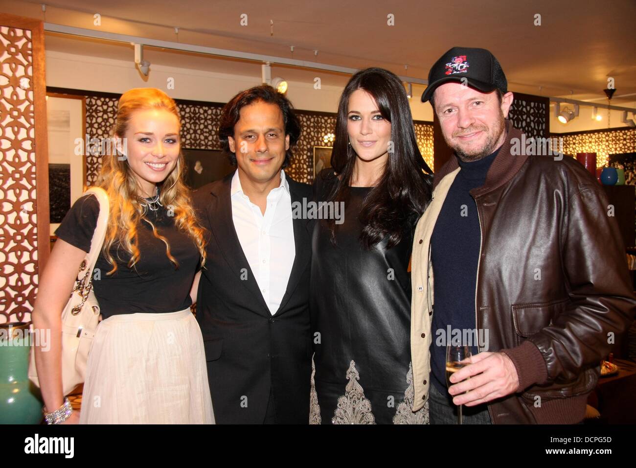 Kim Johnson, Arun Nayar, Noelle Reno and Scott Young The VIP launch of ...