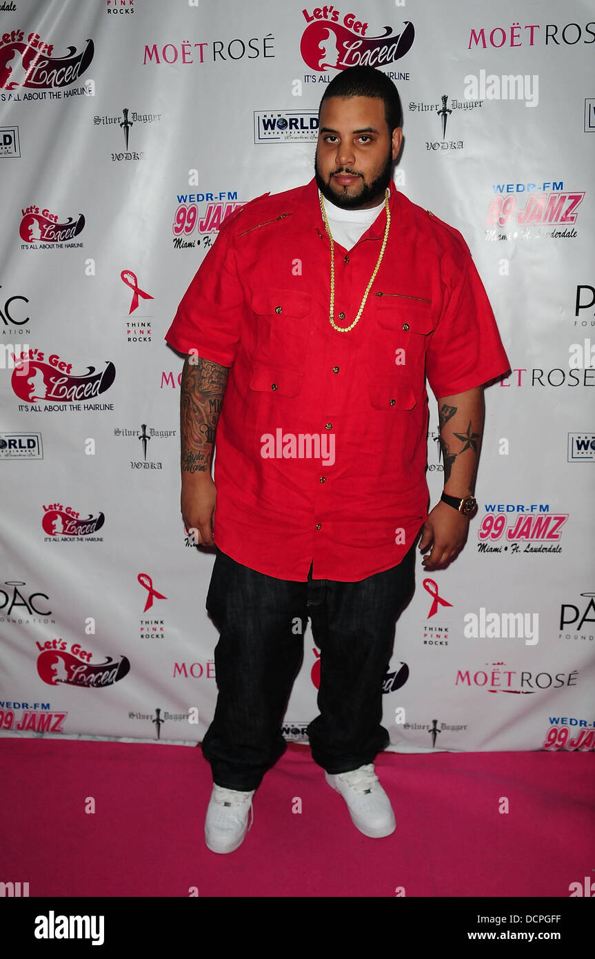 DJ Smokey at "Lets Get Laced And Think Pink Rocks Fundraiser" to ...