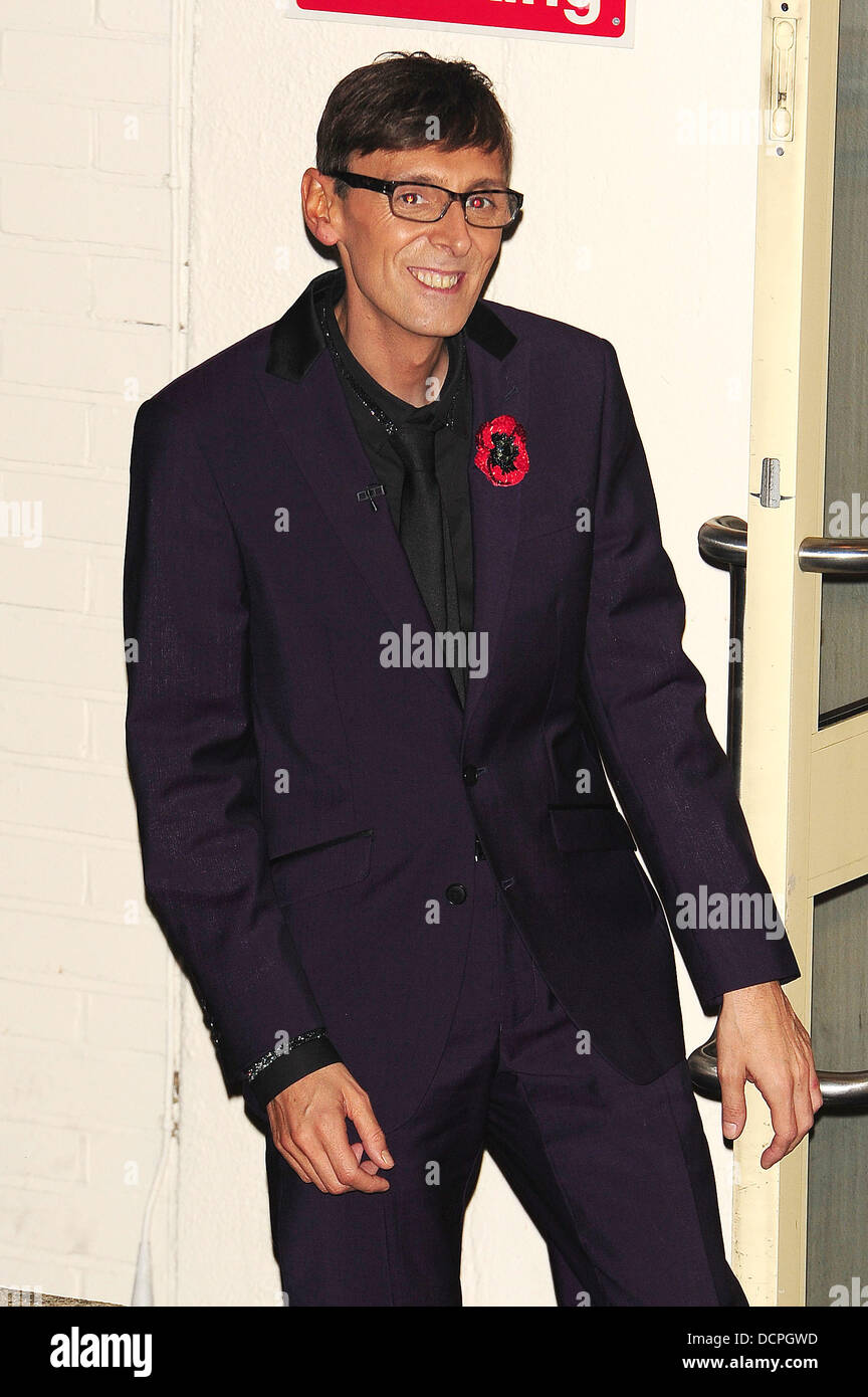 Johnny Robinson of X Factor at Fountain Studio London, England - 05.11. ...