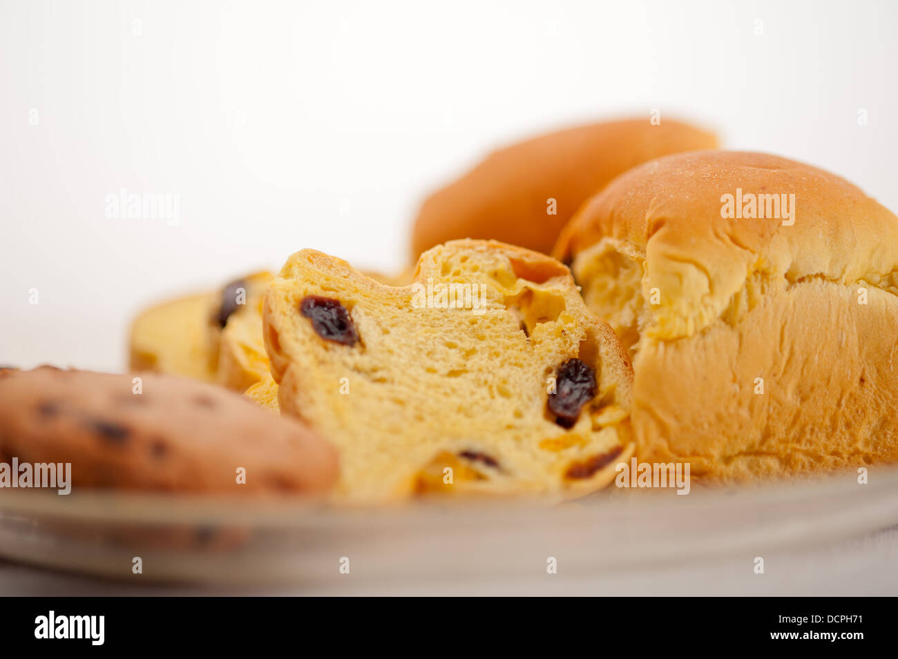 selection of sweet bread and cookies Stock Photo - Alamy