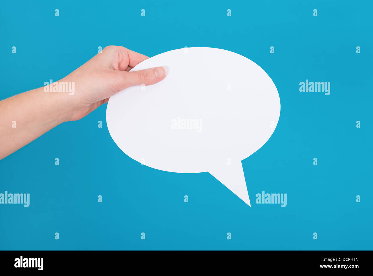 Blank text bubble hi-res stock photography and images - Alamy