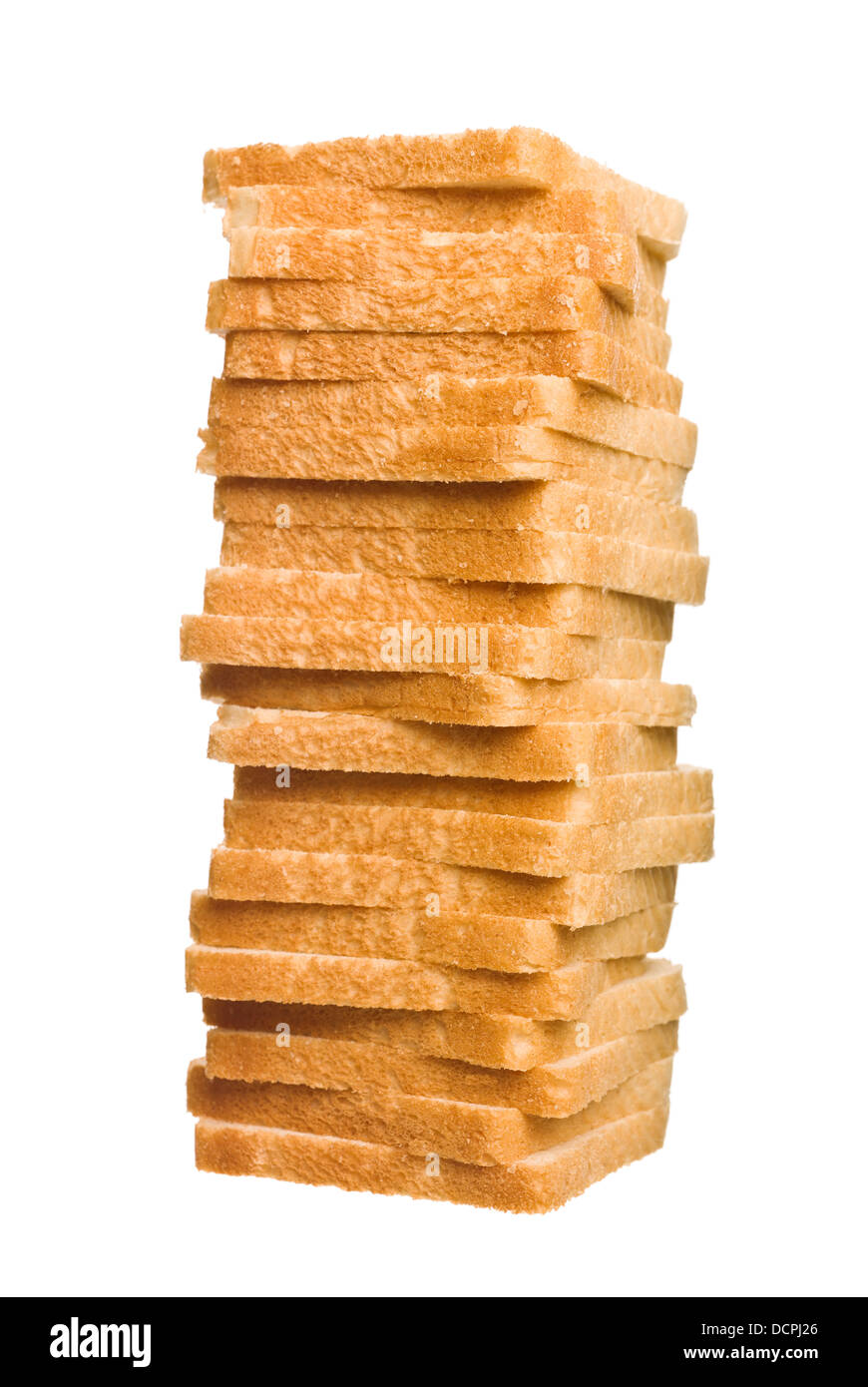 Stack of sliced bread Stock Photo - Alamy