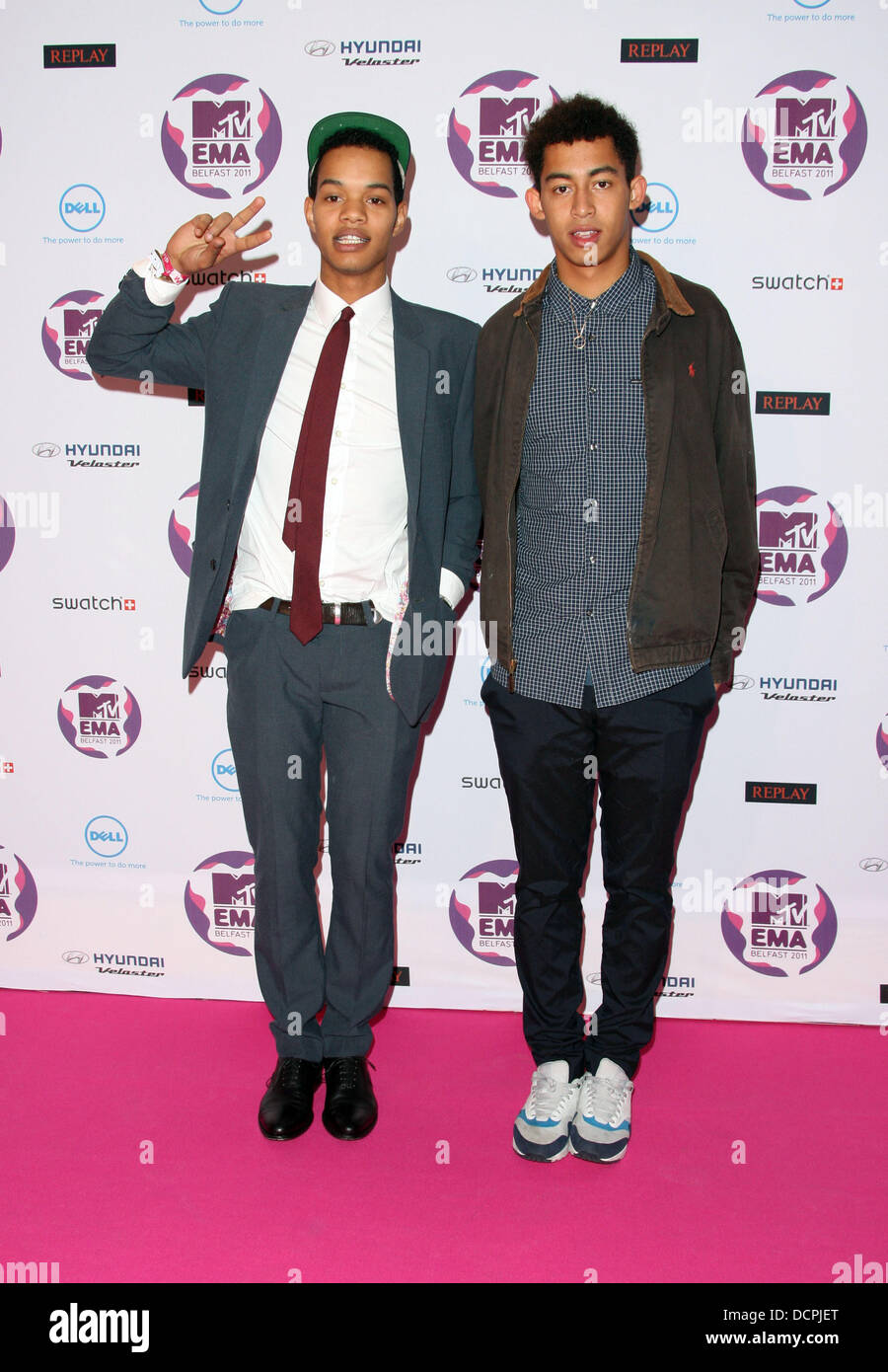 Harley 'Sylvester' Alexander-Sule and Jordan 'Rizzle' Stephens from ... Harley 'Sylvester' Alexander-Sule and Jordan 'Rizzle' Stephens from ...