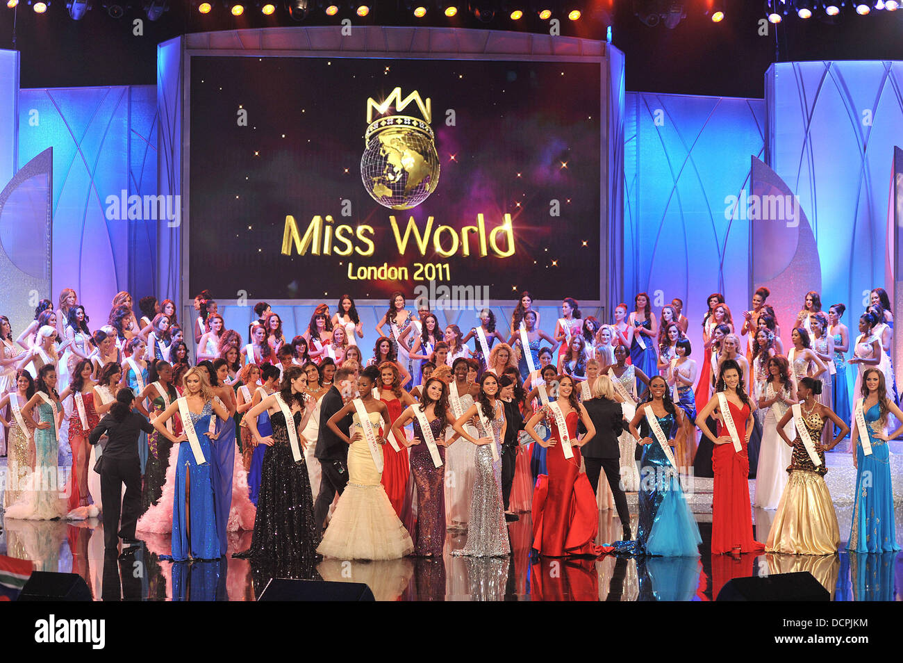 Miss World 2011 finals held at Earls Court. London, England - 06.11.11 ...