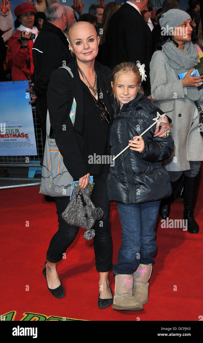 Gail Porter 'Arthur Christmas' UK premiere held at the Empire Leicester ...