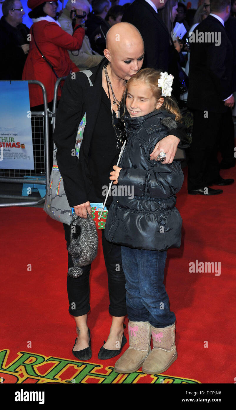 Gail Porter 'Arthur Christmas' UK premiere held at the Empire Leicester ...