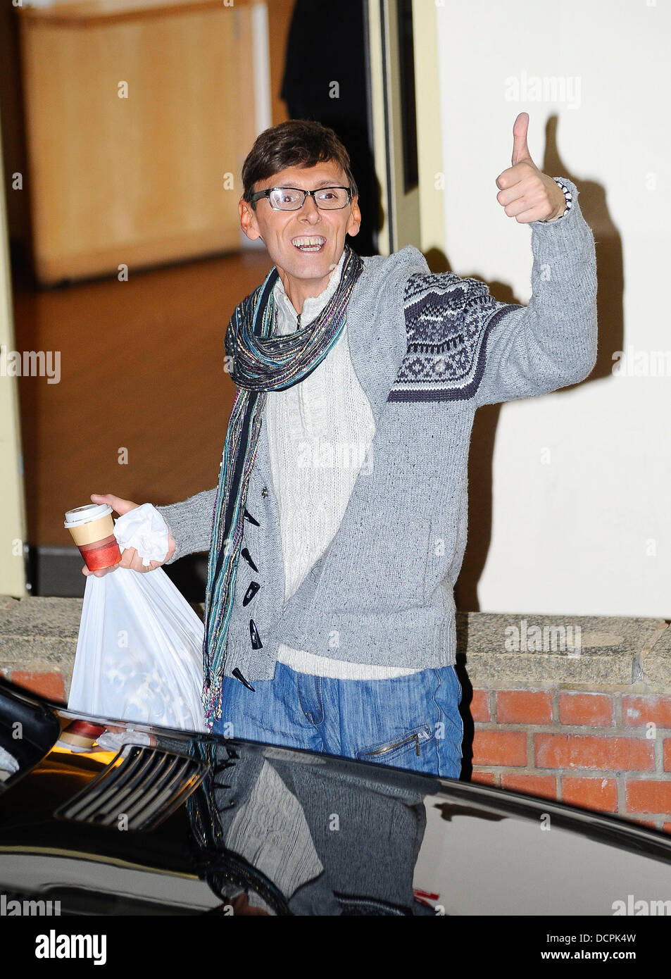 Johnny Robinson, at the X Factor Fountain Studios London, England - 06. ...