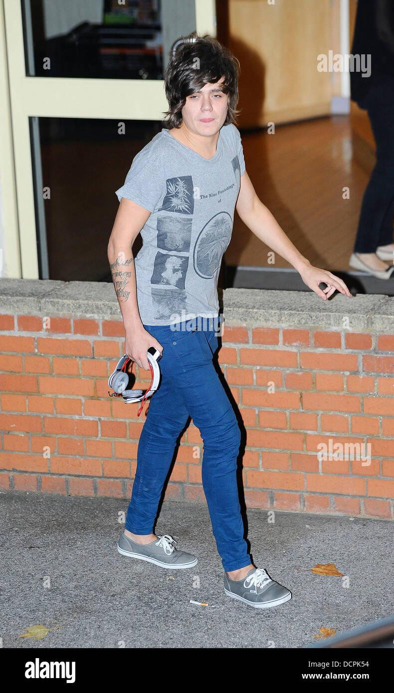 Frankie Cocozza, at the X Factor Fountain Studios London, England - 06. ...