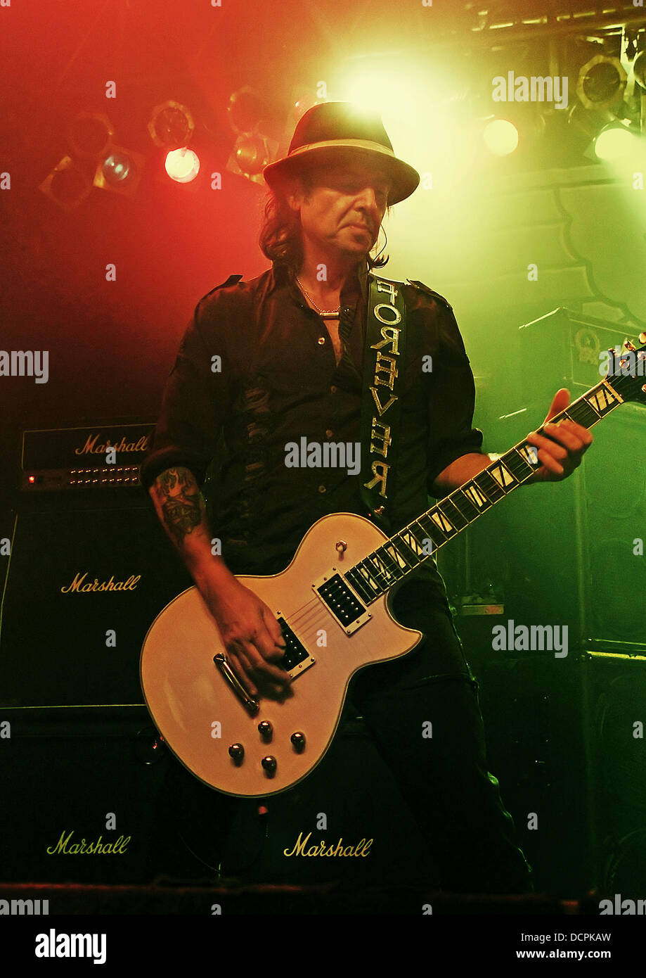 Phil Campbell of Motorhead performing on their 'The World is Yours ...