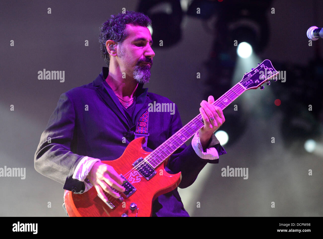 Berlin, Germany. 20th Aug, 2013. Serj Tankian, singer of the US ...