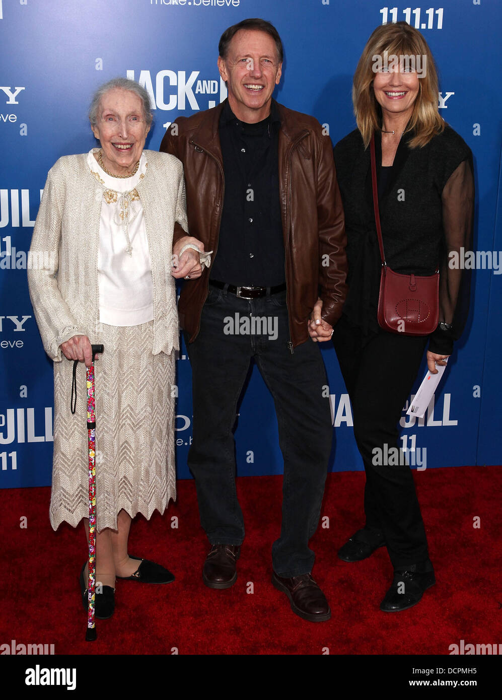 Marion Dugan, Dennis Dugan, and Sharon Dugan Los Angeles premiere of ...