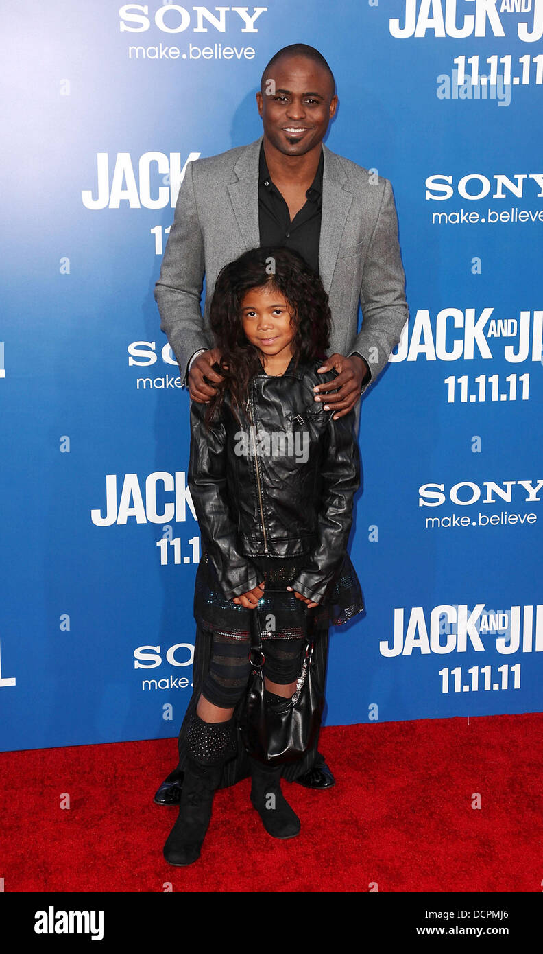 Wayne Brady and Maile Brady Los Angeles premiere of 'Jack And Jill ...