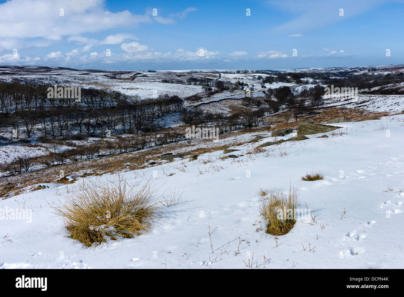 Snow and moors hi-res stock photography and images - Alamy