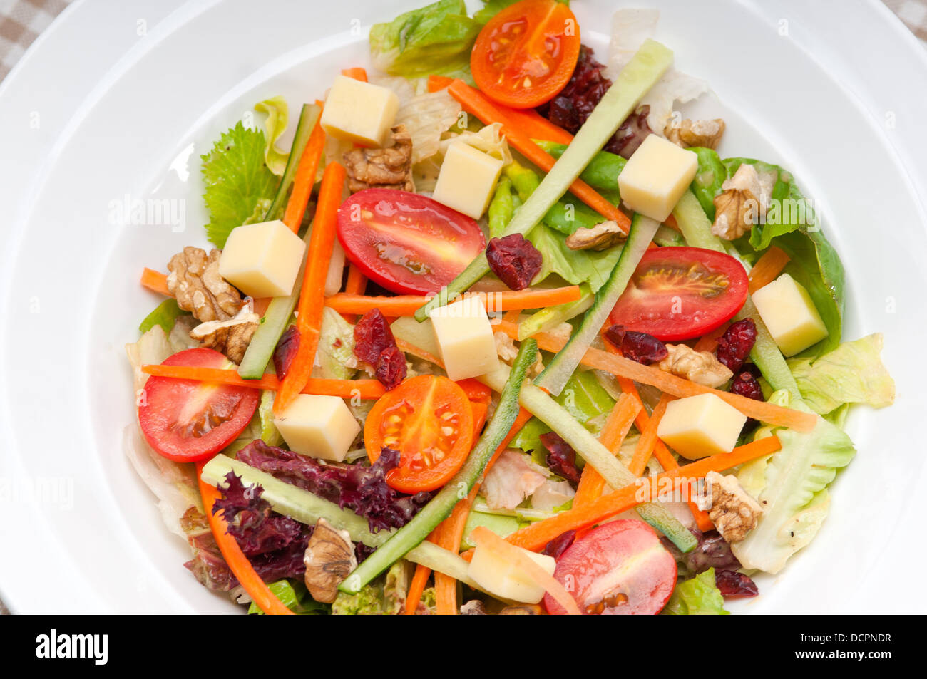 Colorful greek salad cherry hi-res stock photography and images - Alamy