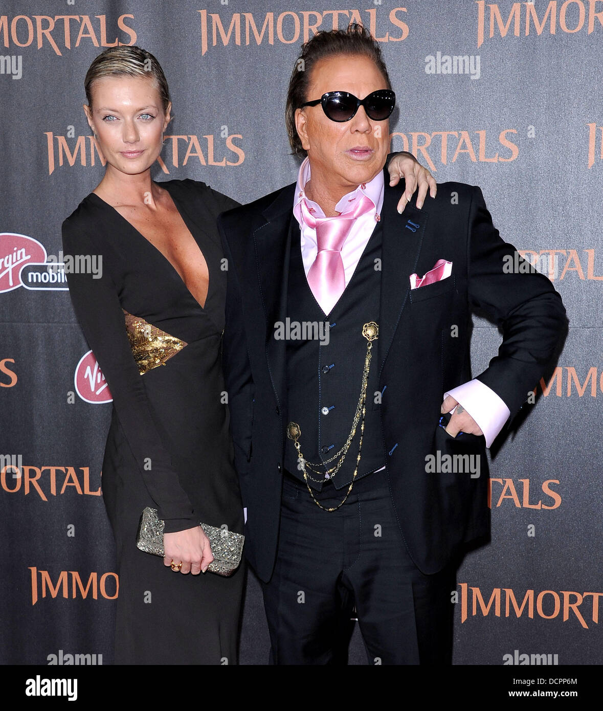 Mickey rourke and anastassija makarenko hi-res stock photography and ...