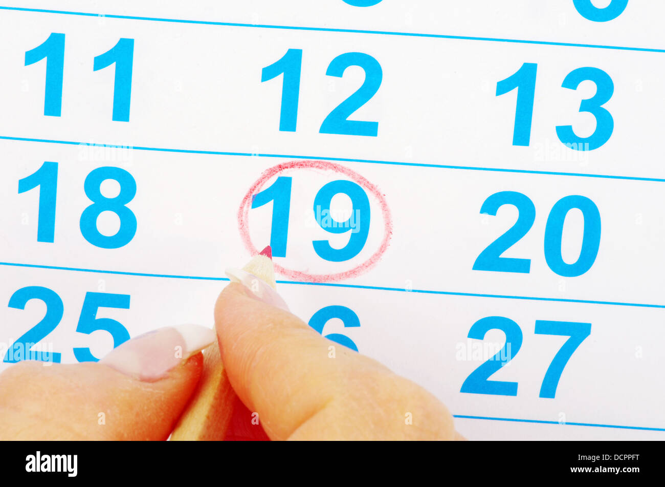 Calendar organiser hi-res stock photography and images - Alamy