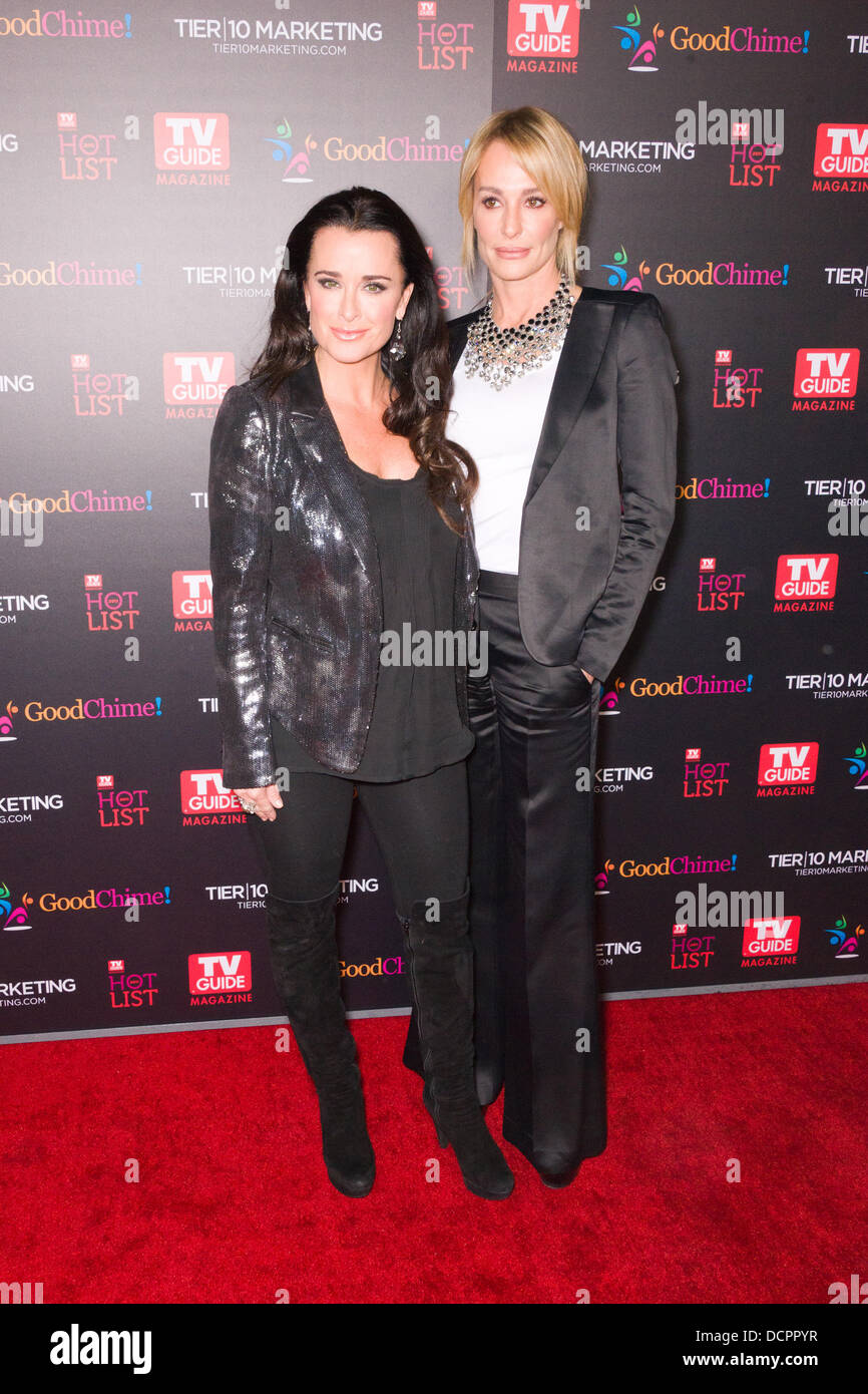 Kyle Richards and Taylor Armstrong TV Guide Magazine's Annual Hot List ...