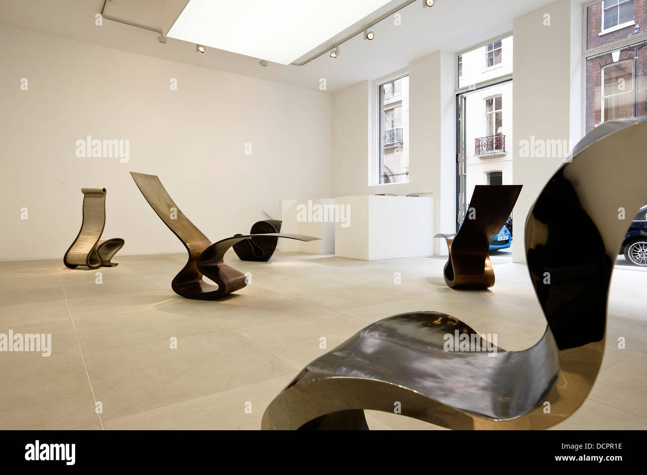 Carpenters Workshop Gallery exhibition space in London Stock Photo - Alamy