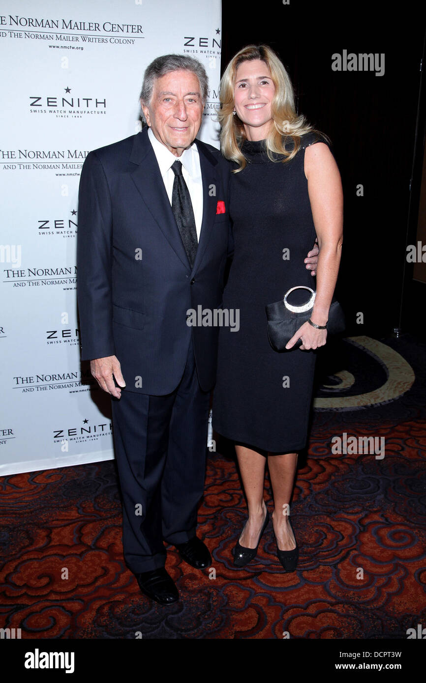 Tony Bennett and Susan Bennett the 3rd Annual Norman Mailer Center Gala ...
