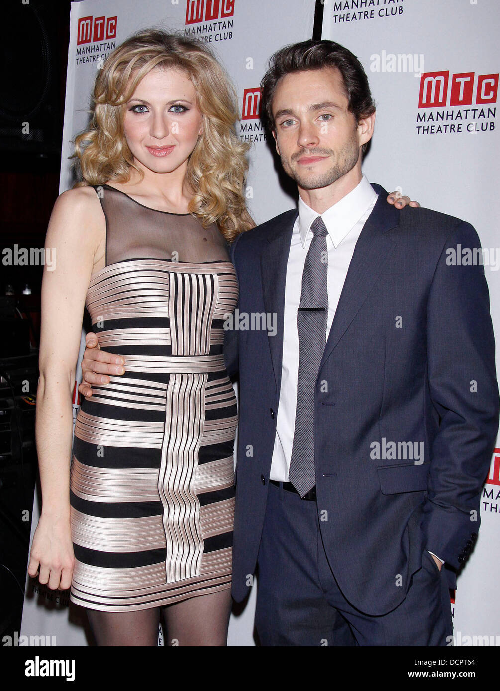 Nina Arianda and Hugh Dancy Opening night after party for the Manhattan ...