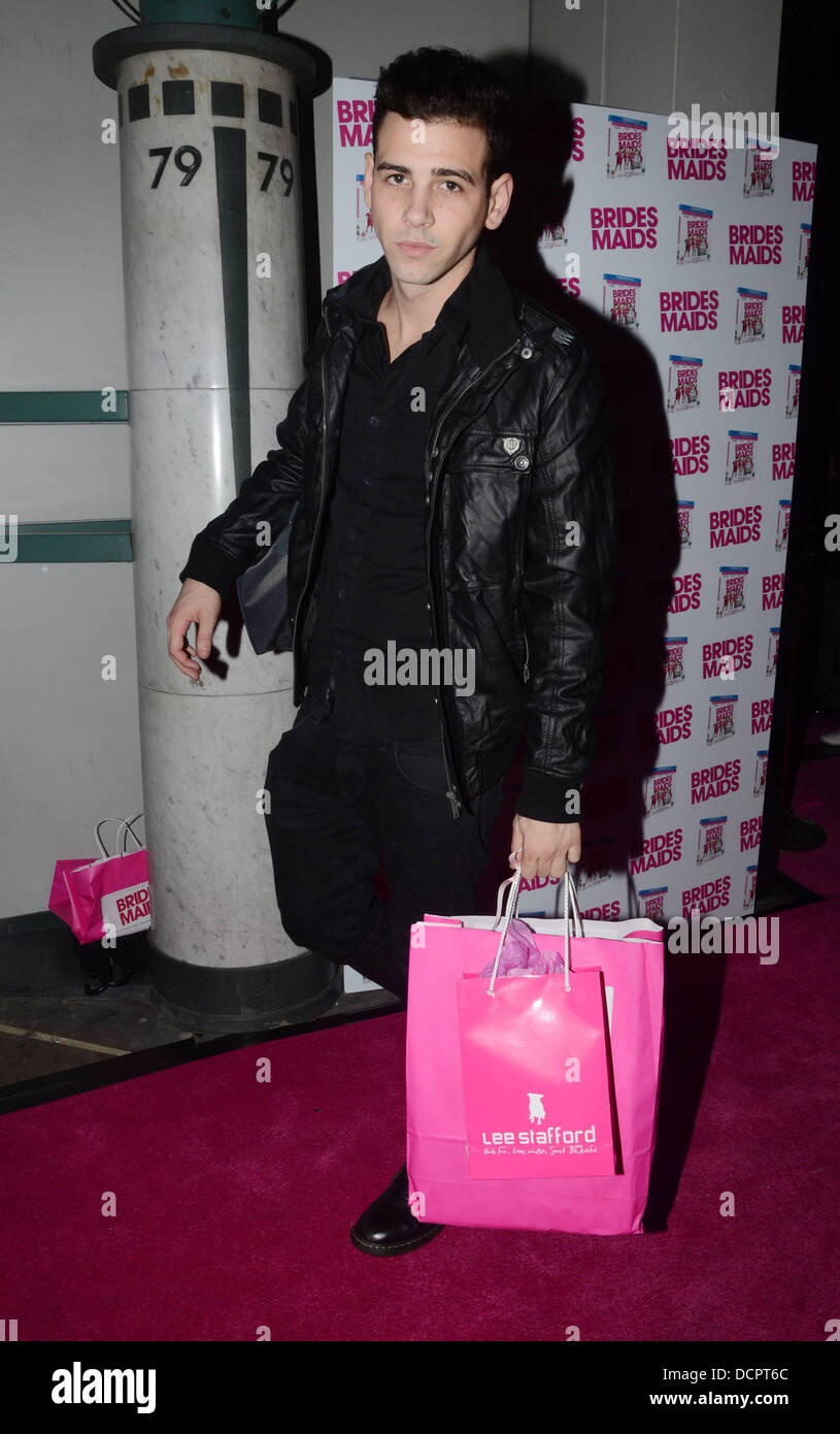 Jay Camilleri DVD launch of 'Bridesmaids' at Merah London, England - 08 ...