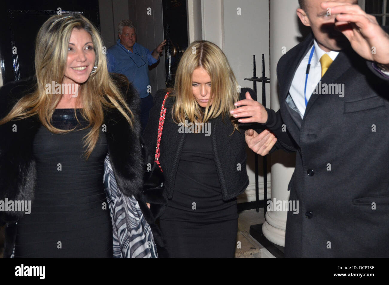 Patsy Kensit leaving the The Arts Club Mayfair London, England - 08.11. ...
