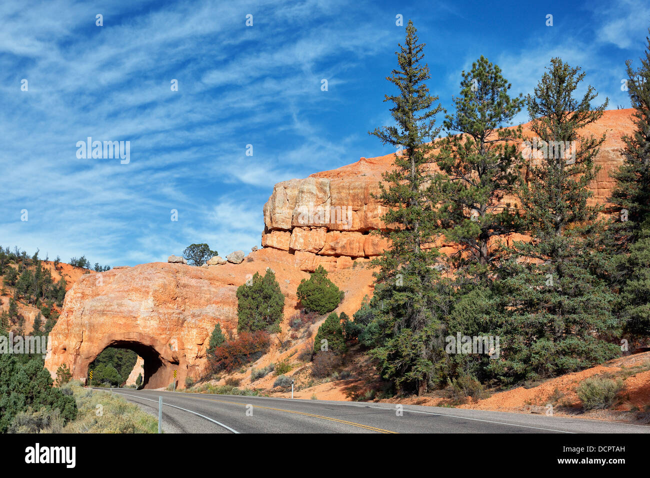 famous Road to Bryce Canyon National Park Stock Photo - Alamy