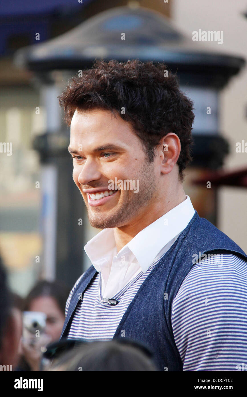 Kellan Lutz at The Grove to film an appearance for the entertainment ...