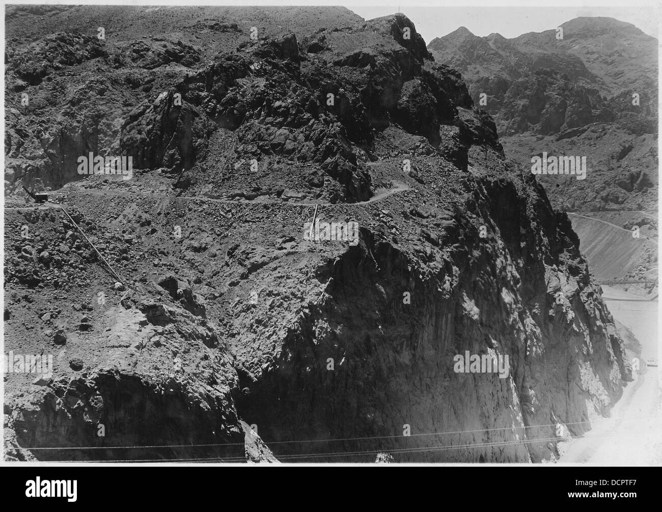 Arizona spillway Black and White Stock Photos & Images - Alamy