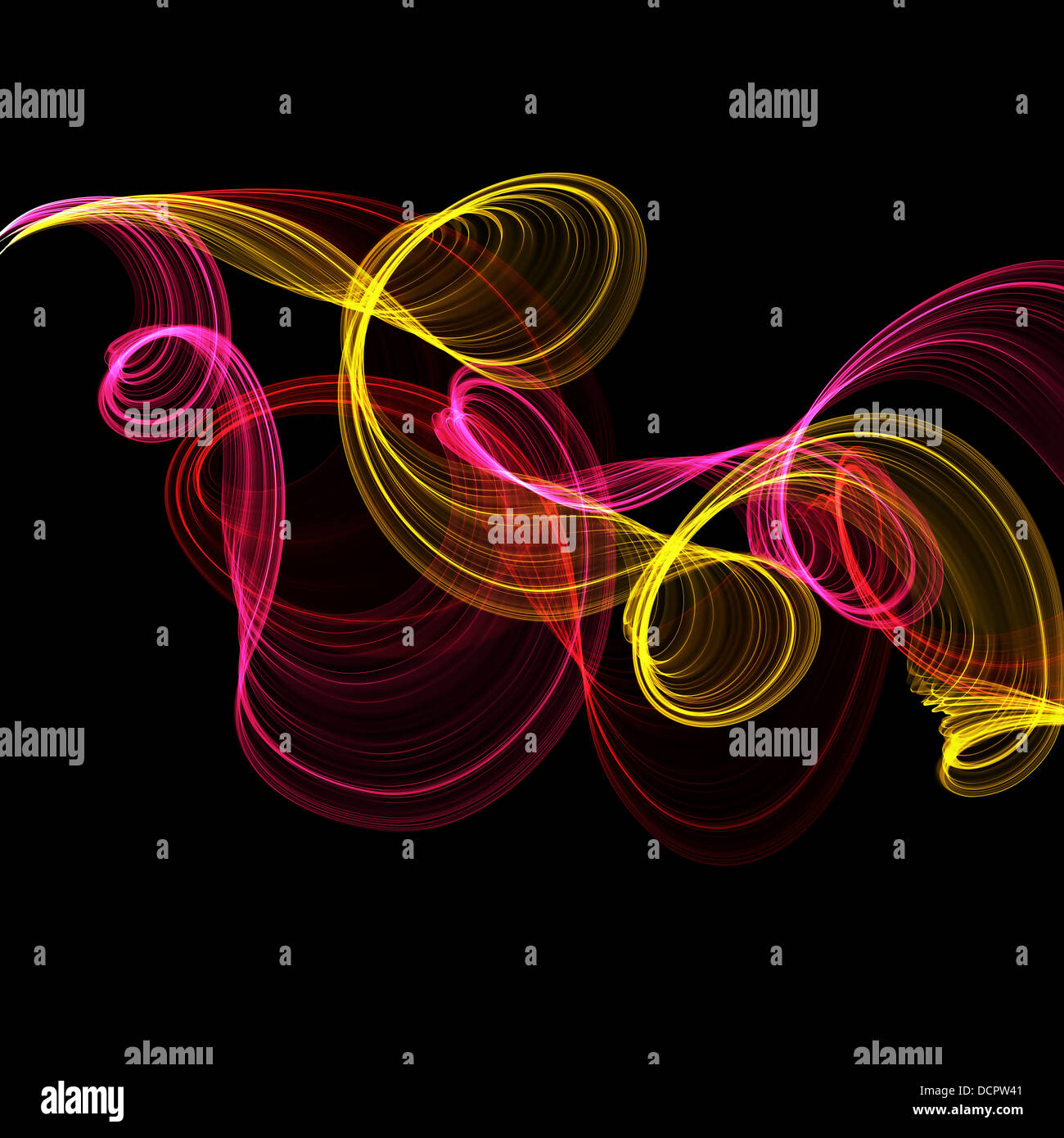 abstract colorful twisted waves Stock Photo - Alamy