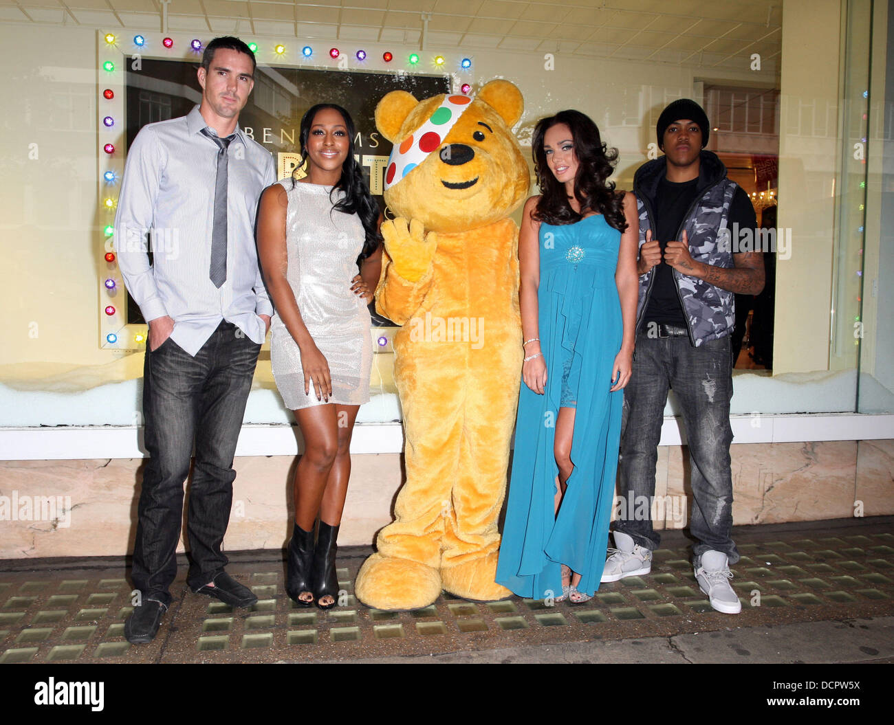 Alexandra Burke, Tamara Ecclestone, Chipmunk and Kevin Pietersen ...