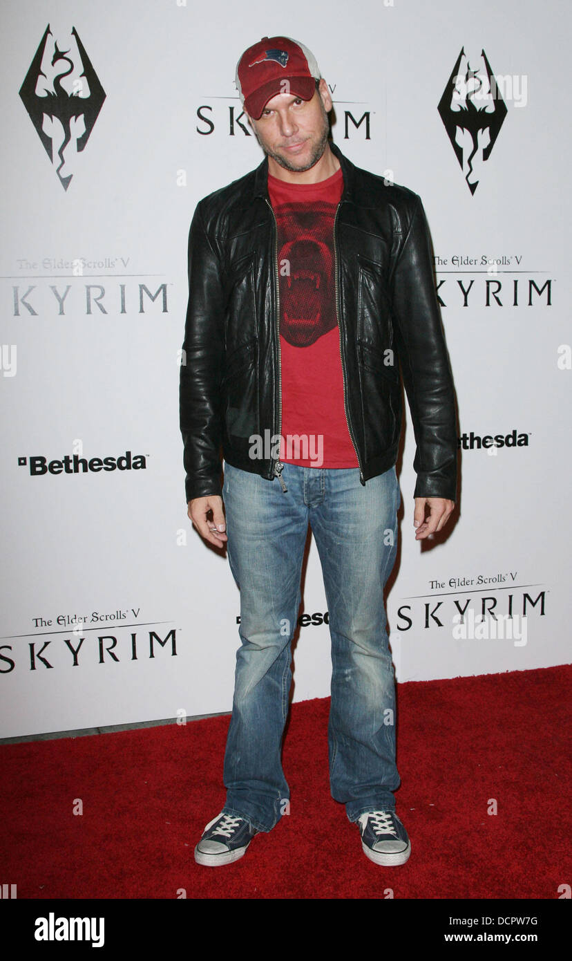 Dane Cook The Elder Scrolls V: Skyrim Official Launch Party held at ...