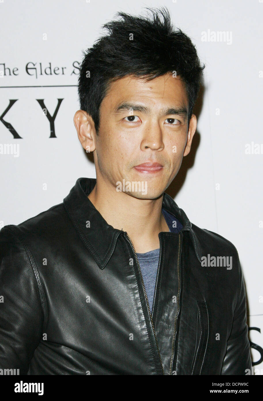 John Cho The Elder Scrolls V Skyrim Official Launch Party Held At