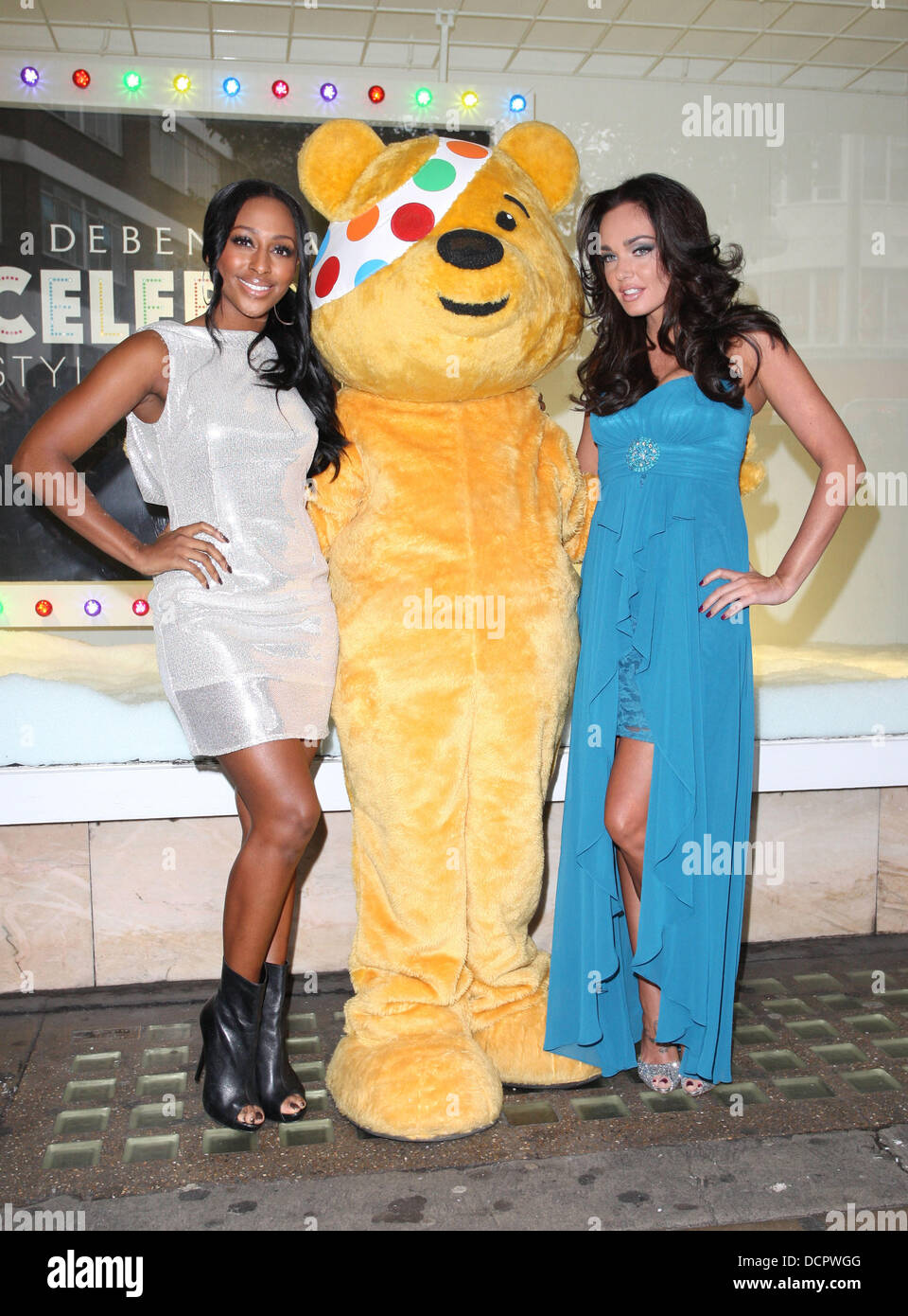 Alexandra Burke, Tamara Ecclestone celebrate the launch of their ...