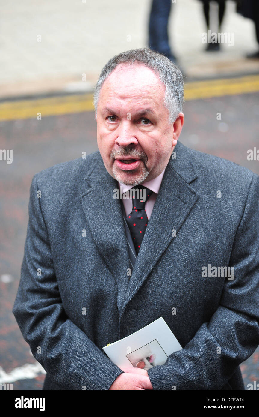 Andy Peebles The funeral of Sir Jimmy Savile held at Leeds Cathedral ...
