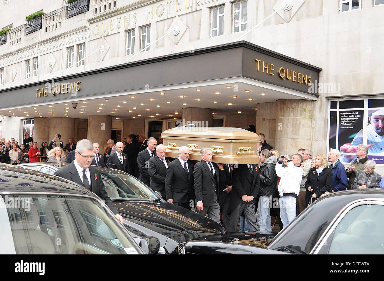 Atmosphere - Queens Hotel Leeds The funeral of Sir Jimmy Savile held at ...