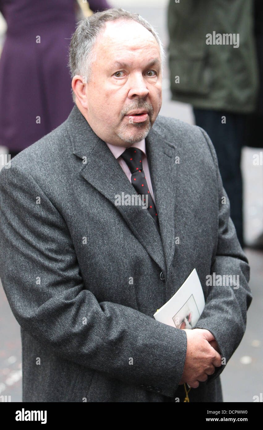 Andy Peebles The funeral of Sir Jimmy Savile held at Leeds Cathedral ...