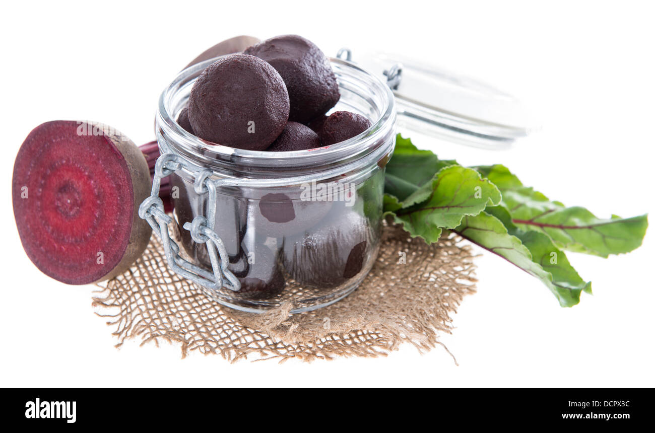 Isolated pickled Beetrot (on white background Stock Photo - Alamy