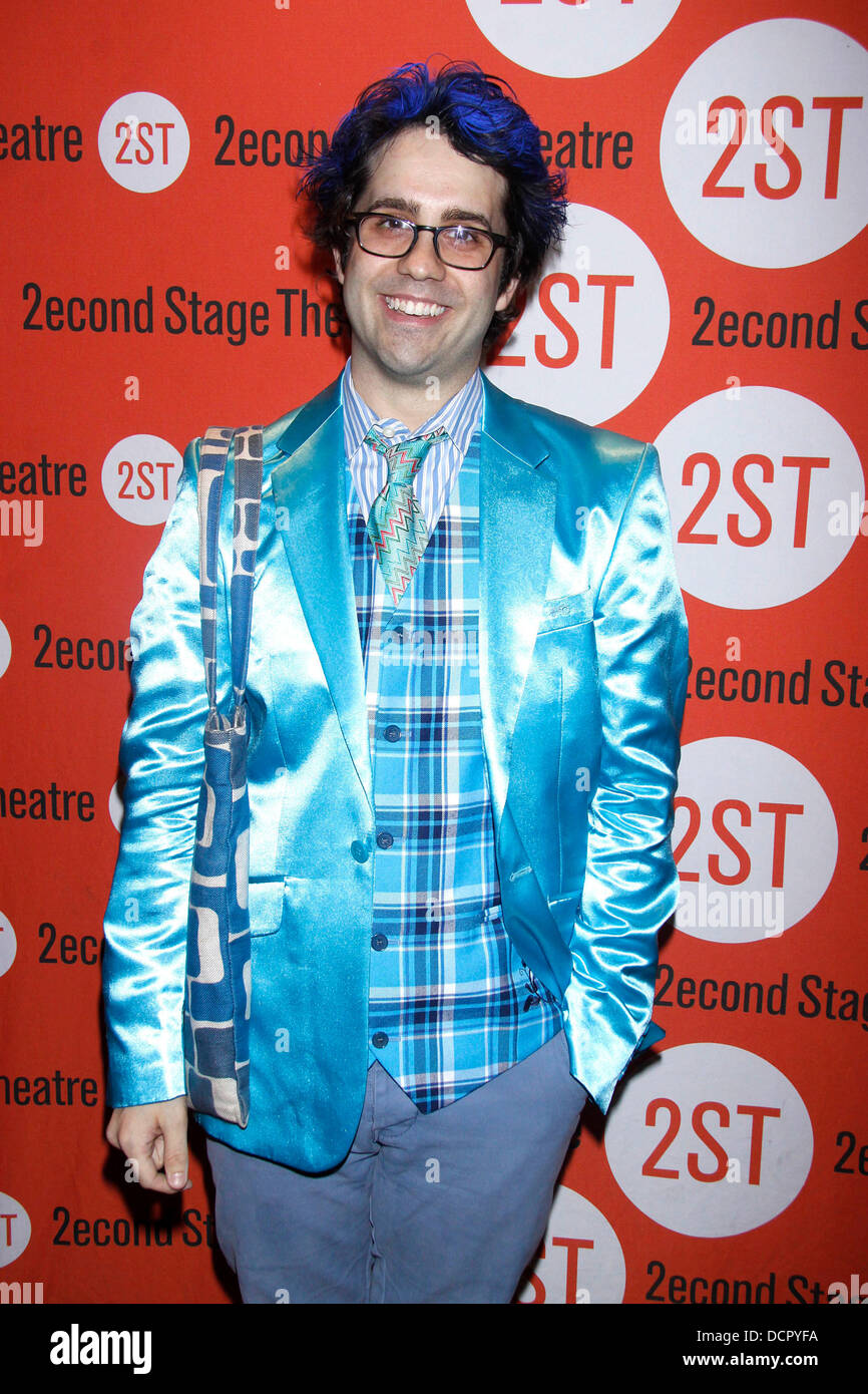 Chase Brock (choreographer) Opening night of the Second Stage Theatre production of 'The Blue ...