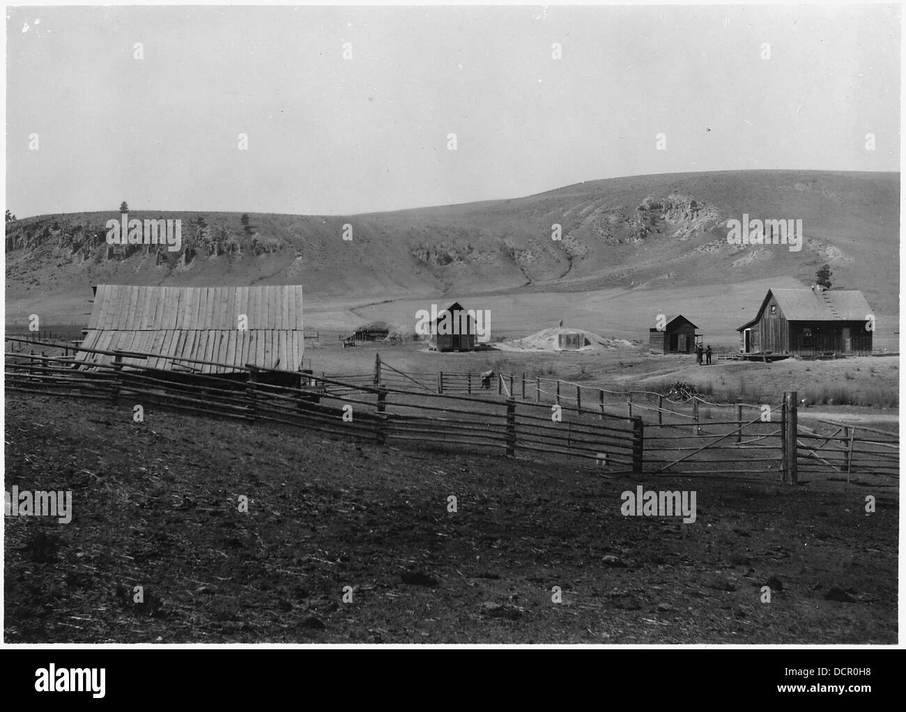 This photograph features the Flathead people, a Native American tribe ...