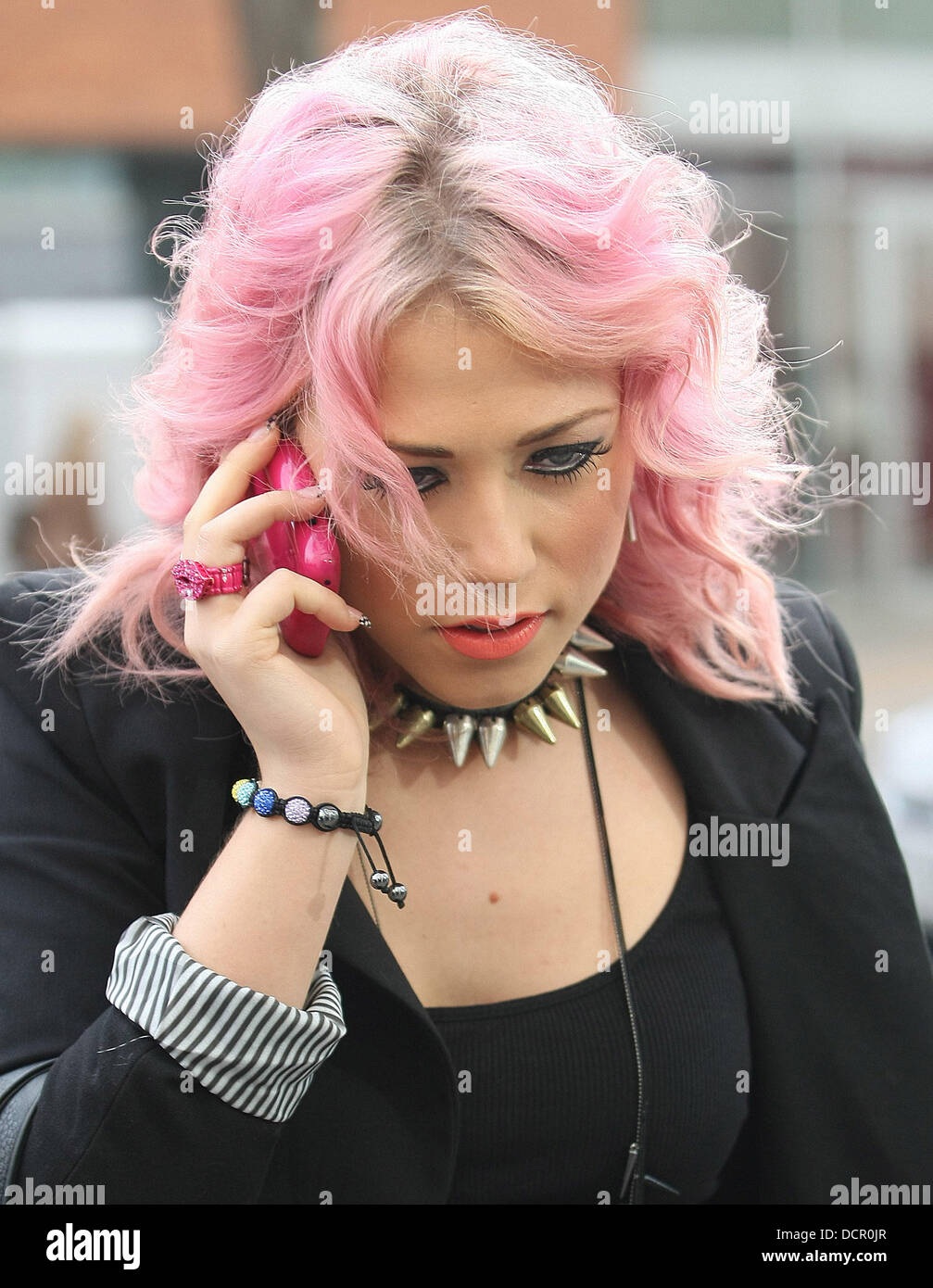 Amelia Lily at the ITV studios London, England - 10.11.11 Stock Photo ...